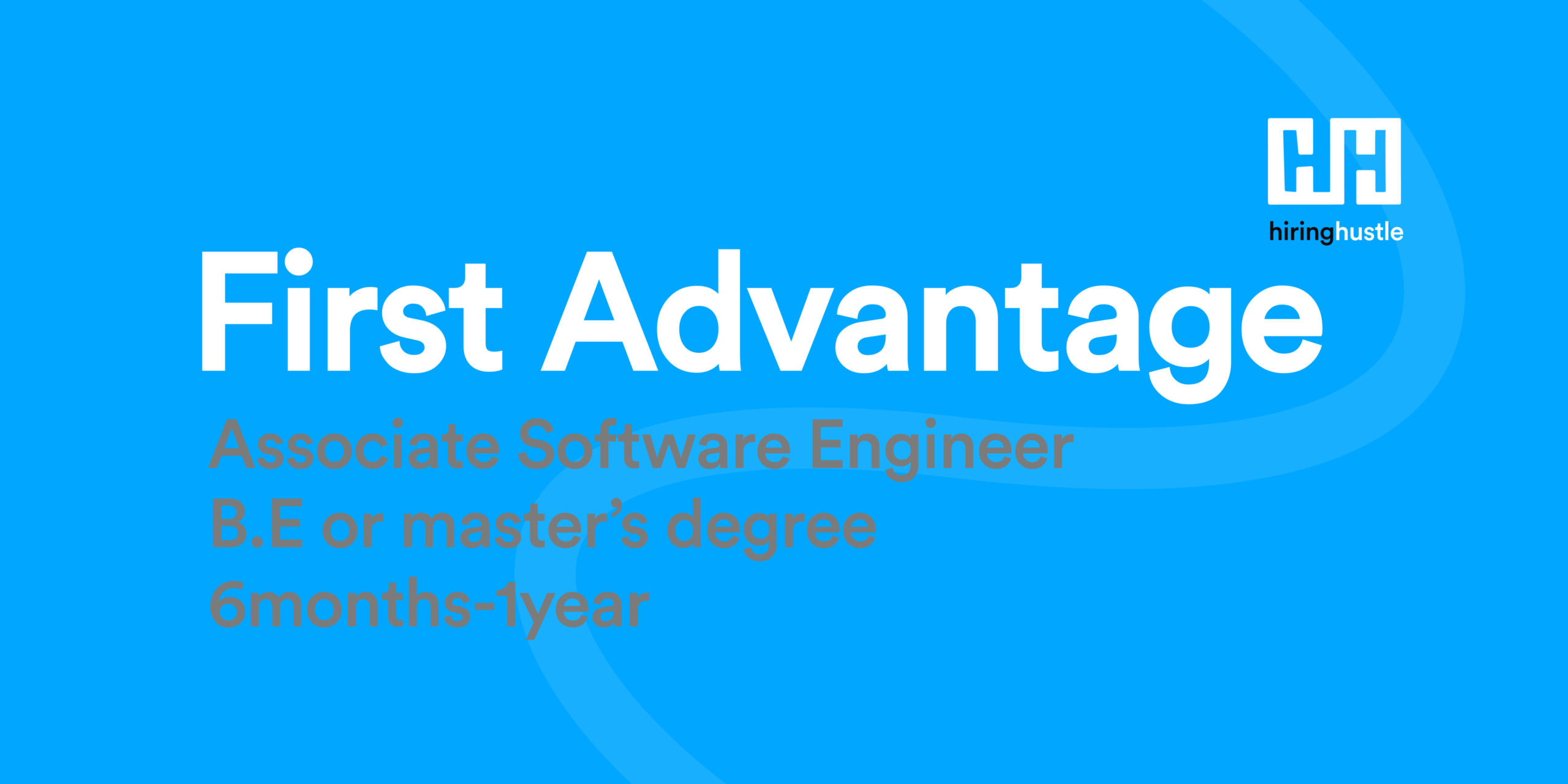 First Advantage hiring Associate Software Engineer - HIRING HUSTLE First Advantage hiring Associate Software Engineer - HIRING HUSTLE