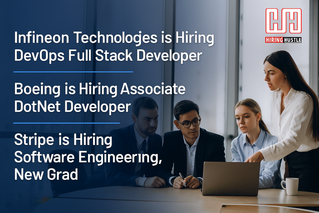 Top 3 Companies Hiring for Freshers - HIRING HUSTLE -HOME